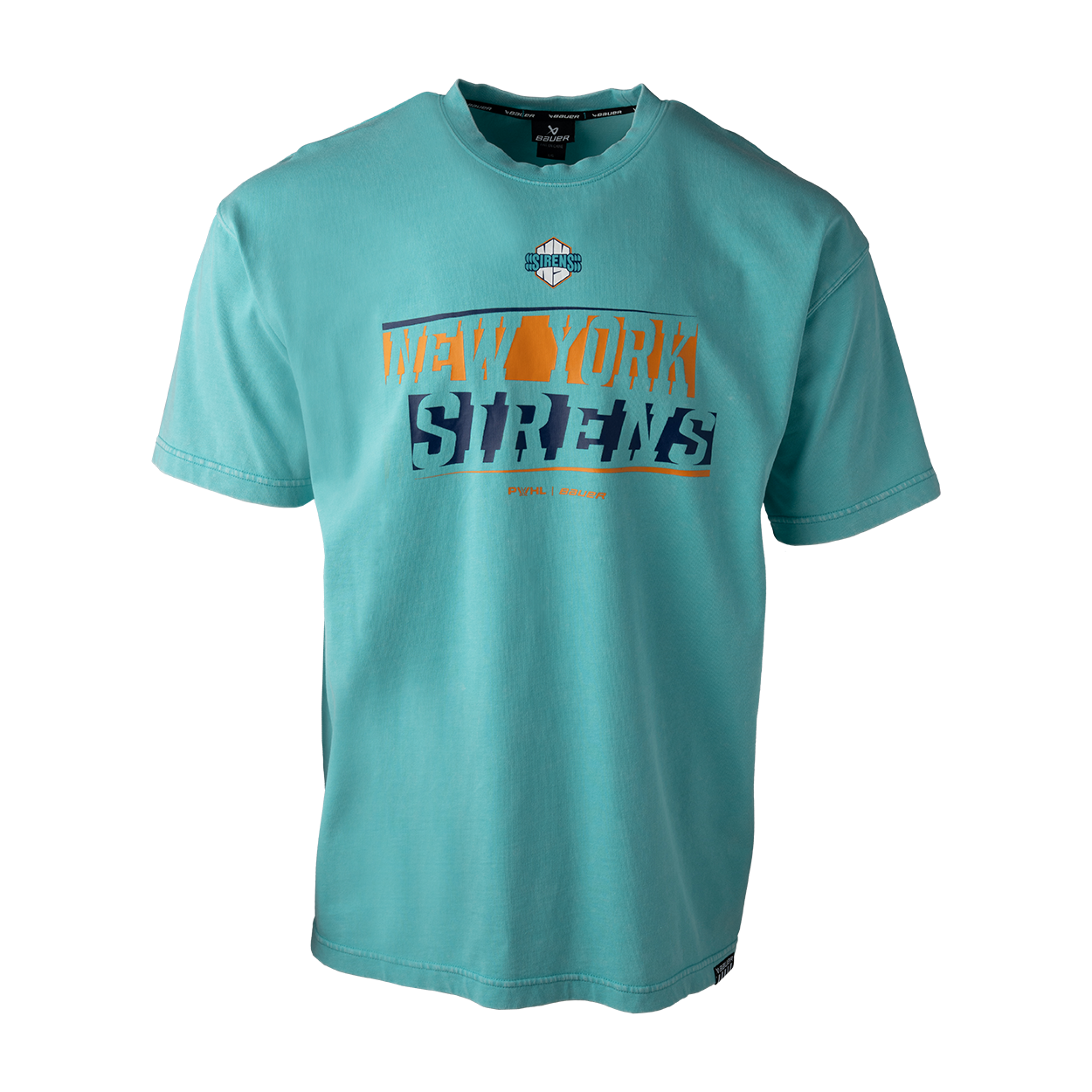 BAUER PWHL BOXY TEE SENIOR NEW YORK