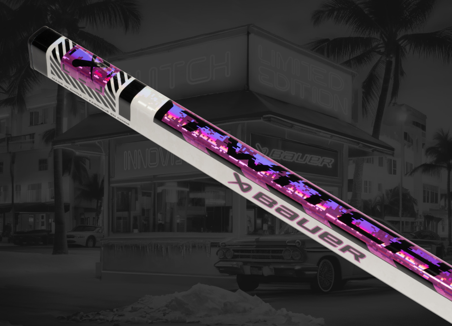 Twitch "Ocean Drive" Limited Edition Hockey Stick | BAUER