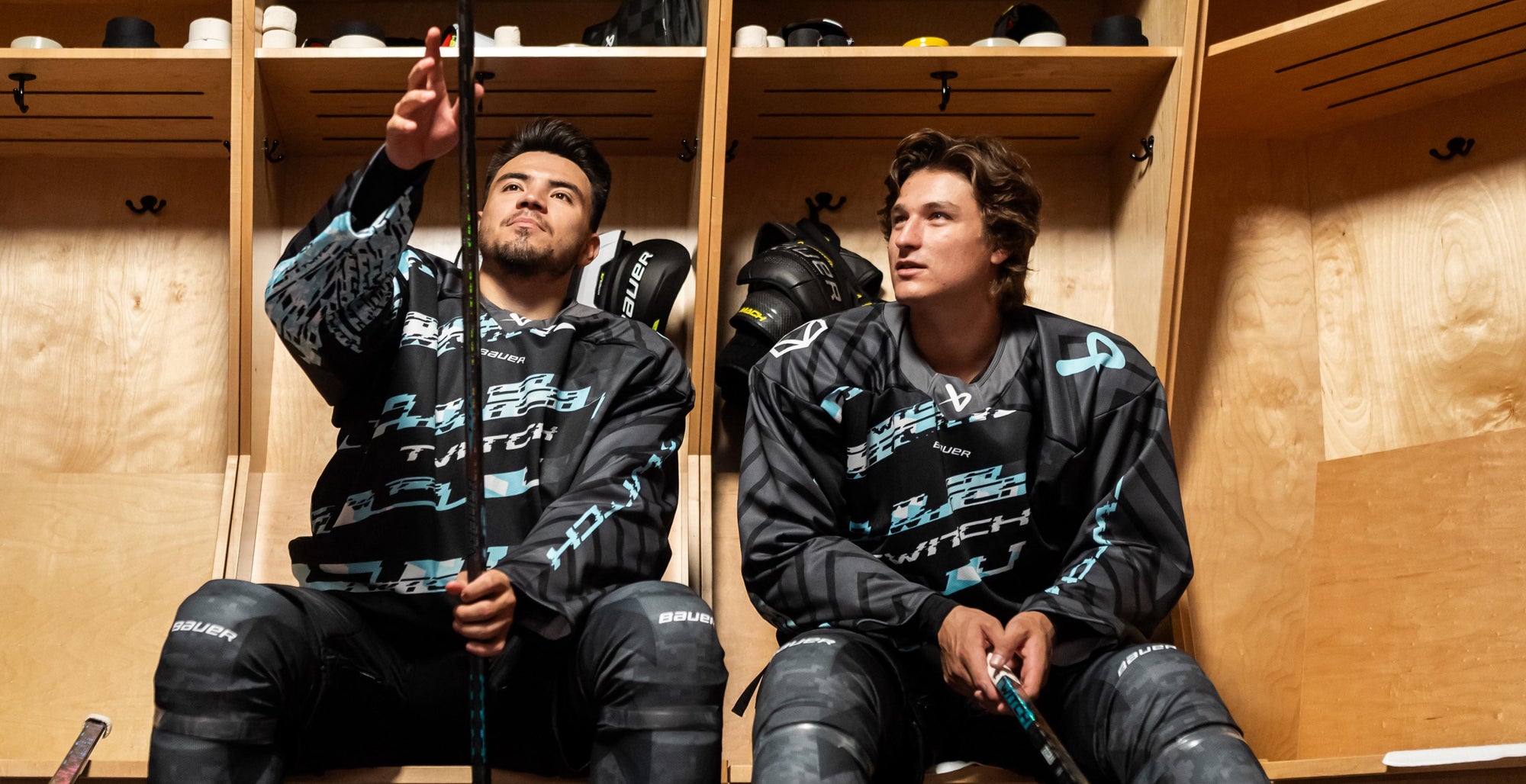 BAUER TWITCH GRIP STICK JUNIOR