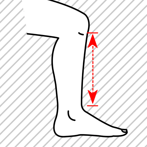 Size Guide Shin Pads