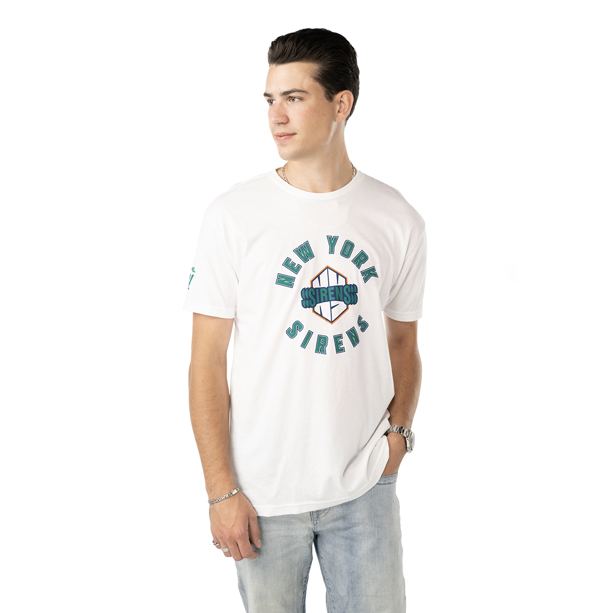 BAUER PWHL MENS TEE NEW YORK SIRENS